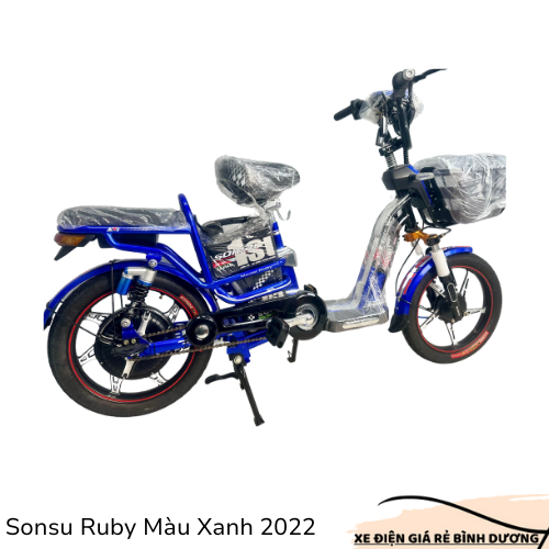 Xe Đạp Điện Sonsu Ruby - Xe Đạp Điện Giá Rẻ Bình Dương