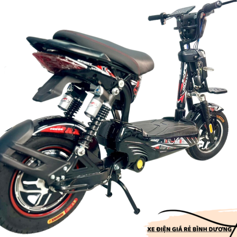Xe Điện M133 Grant Bình Lớn 30AH Màu Đen – Xe Đạp Điện Giá Rẻ Bình Dương