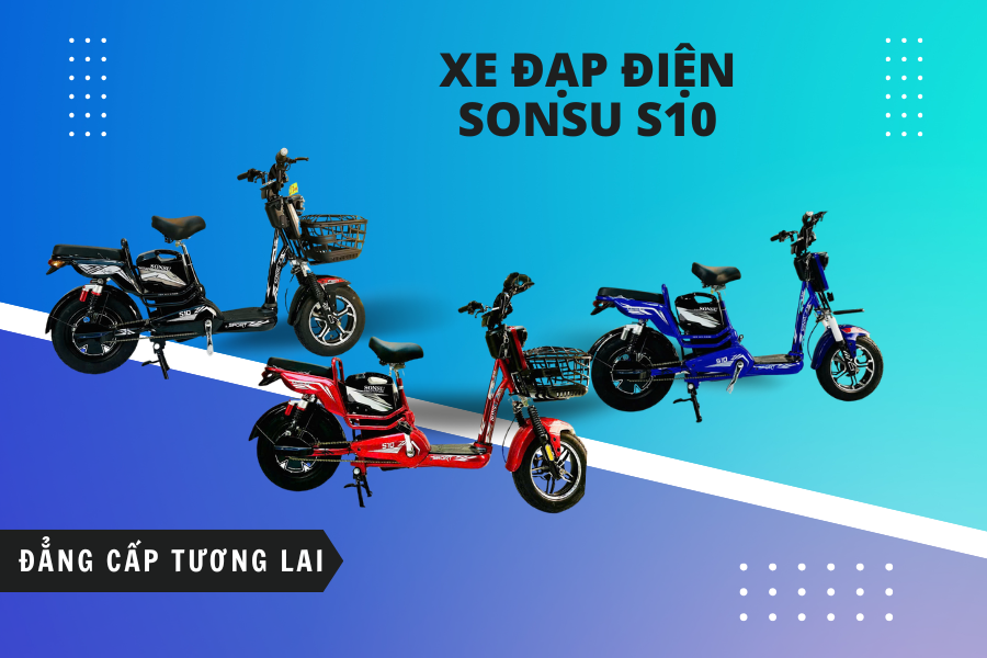 Xe Đạp Điện Sonsu S10 Có Bền Không - Xe Đạp Điện Giá Rẻ Bình Dương
